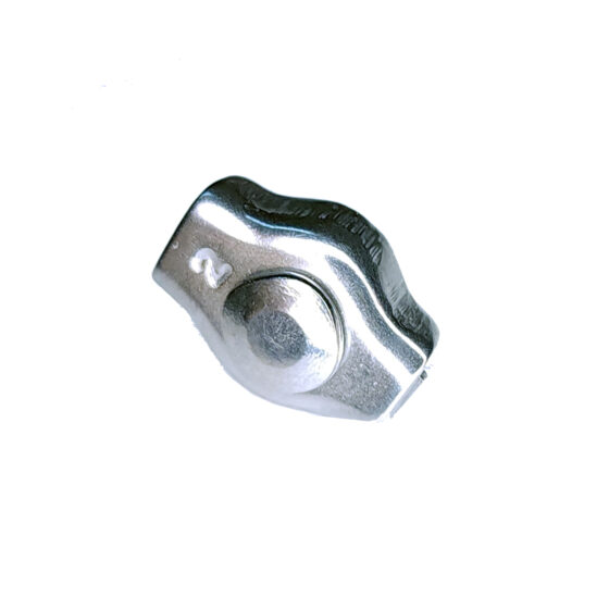 M2 Stainless Steel Simplex Wire Clamp - Reliance Antennas